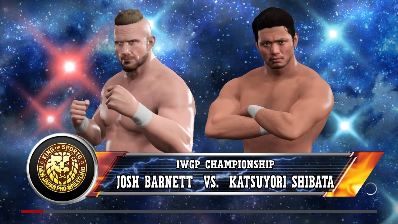 WWE 2K17: Katsuyori Shibata vs. Josh Barnett - YouTube