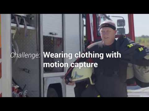 Xsens Motion Capture Challenge - Wearing clothing with motion capture ...