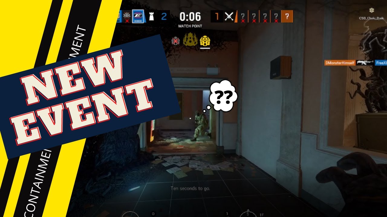 NEW EVENT - Rainbow Six Siege CONTAINMENT - Full match [HUN] - YouTube