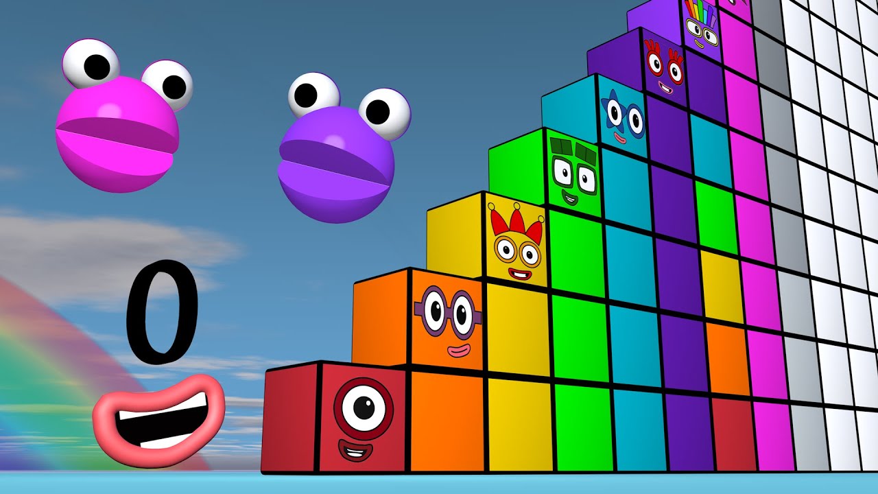 Numberblocks Step Squad Zero 1-100 Song - Learn to Count Big Numbers ...