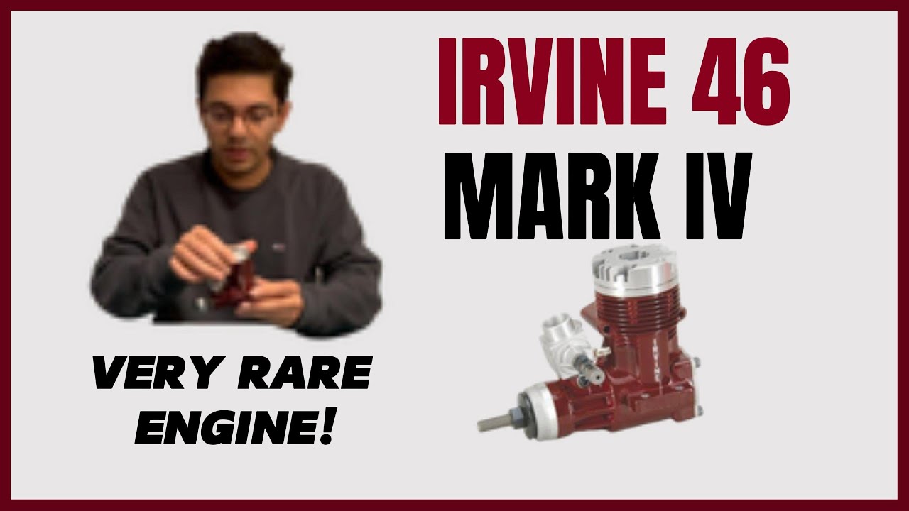 Rare Find: Brand New Irvine .46 RC Engine (Made in Japan) - YouTube