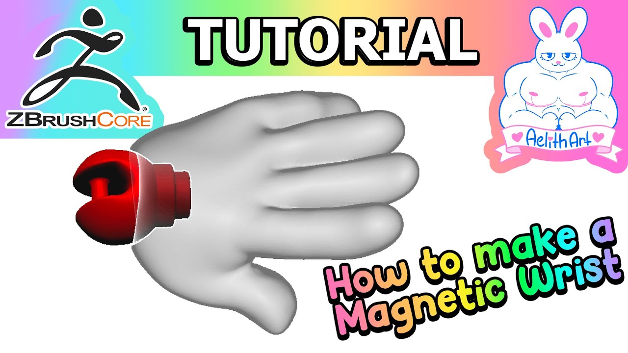 BJD Sculpting Tutorial: How to make a Magnetic Hand and Wrist - YouTube