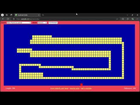 Javascript Snake 546 - YouTube
