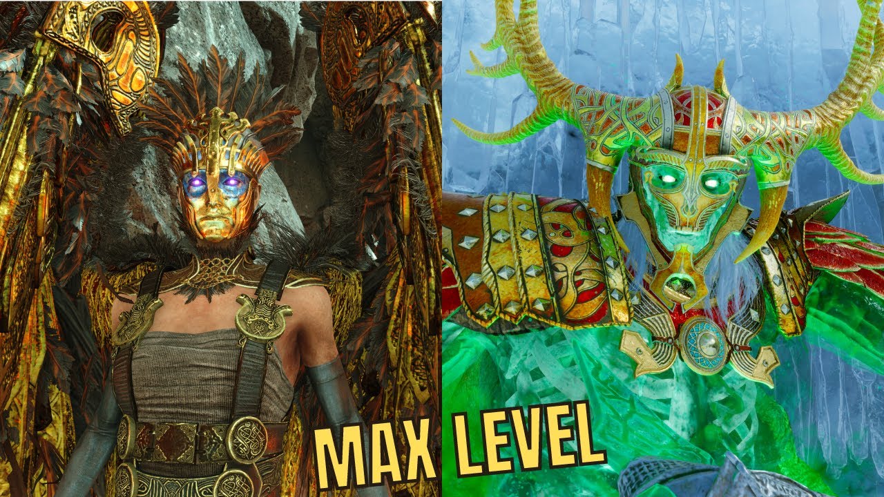 GOD OF WAR RAGNAROK - MAX LEVEL vs Hardest Difficulty Boss PS5 - YouTube