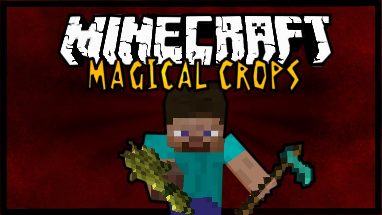 Minecraft Mod Spotlight - Magical Crops Mod 1.17 - YouTube