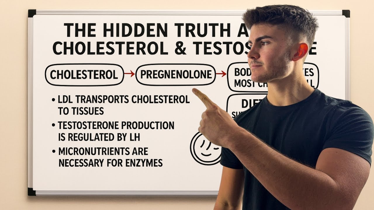 The TRUTH About Cholesterol & Testosterone (Most Guy’s Get This Wrong ...