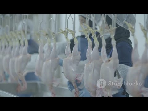 Factory tour of chicken processing for meat. subscribe for more.# ...