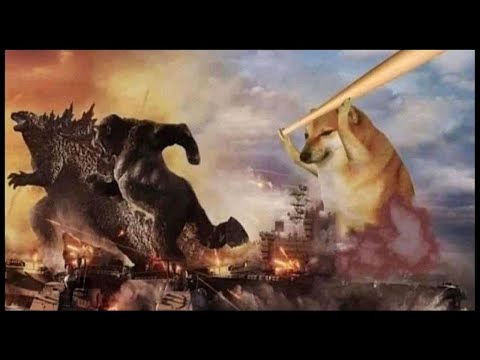 DOG VS GODZILLA VS KONG MEMES COMPILATION. DOG BEATING GODZILLA AND ...