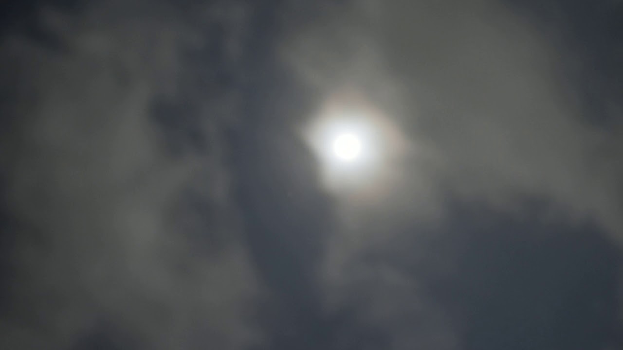 Moon Lapse - First Time Lapse - YouTube