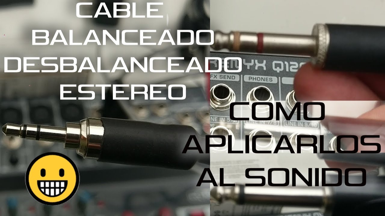Cables balanceados, desbalanceados y estéreo como aplicarlos a tu ...