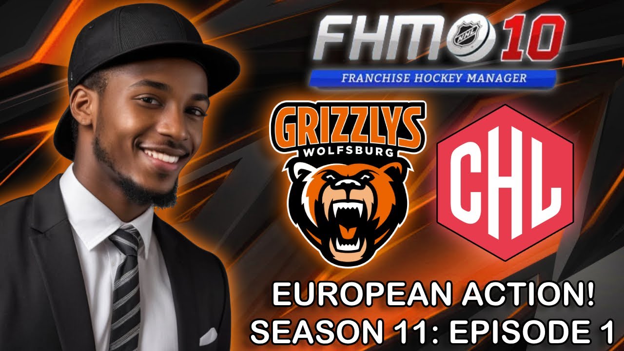 EUROPEAN ACTION! FHM 10 Road to the Stanley Cup S11, EP1. - YouTube