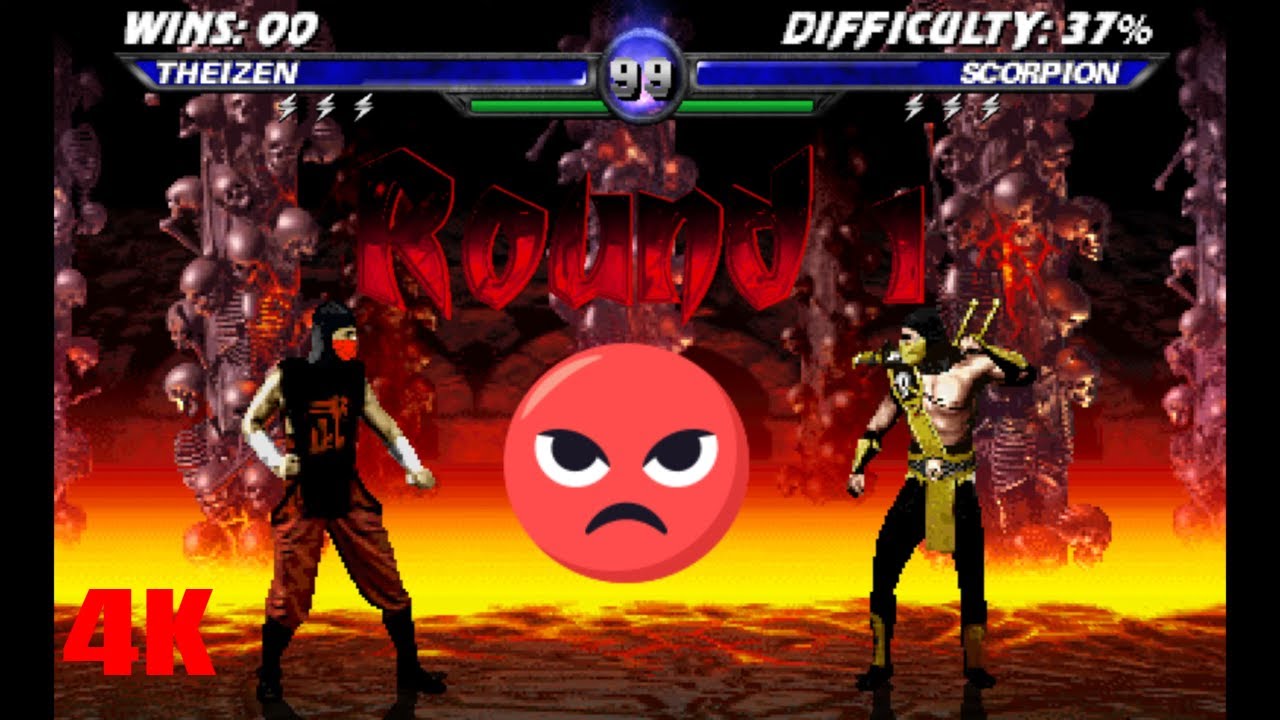 Mortal Kombbat 2022 & Theizen vs Scorpion fight - YouTube