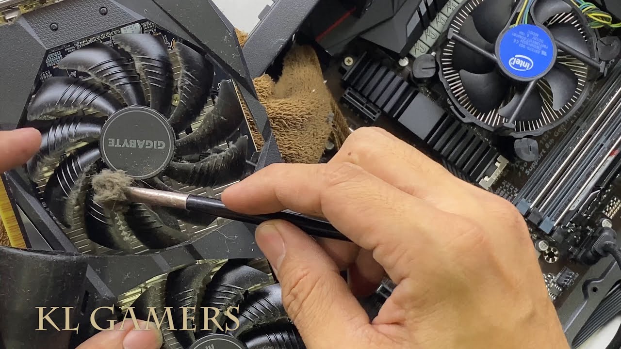 Gaming PC Vacuum Clean Dust intel Core i5 9400F GIGABYTE Z390 GAMING X ...