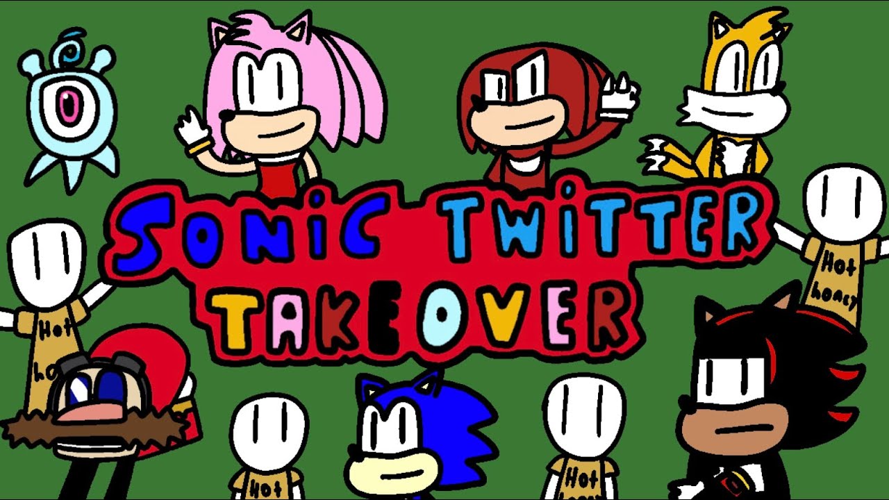 Sonic Twitter Takeover But I Animated It - YouTube