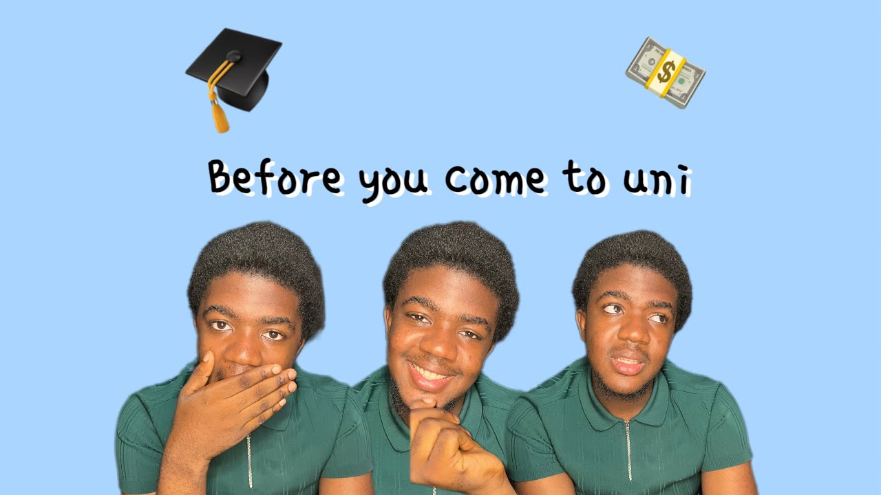 Chapter 1. Before you come to uni… - YouTube