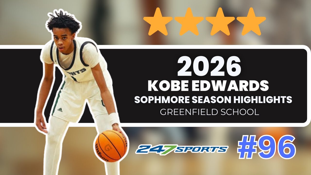 4⭐️ Kobe Edwards Sophmore Season Highlights: Class of 2026: Greenfield ...