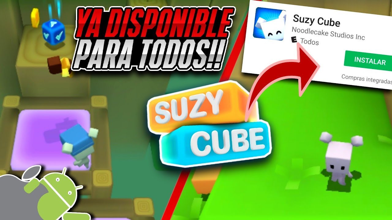 LANZAMIENTO Y DESCARGA SUZY CUBE EL MEJOR JUEGO DE PLATAFORMAS 3D ...