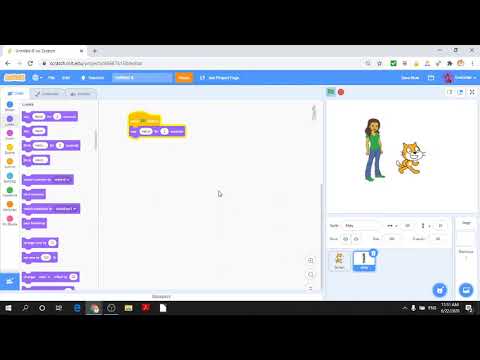 Make a conversation with Abby and Scratch! - YouTube