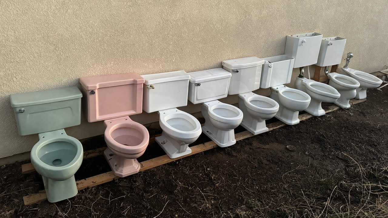 Flushing Even More Of My Toilet Collection! - YouTube