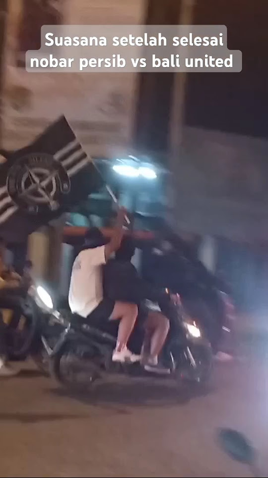suasana setelah nobar Persib vs bali united #persib #bobotoh - YouTube