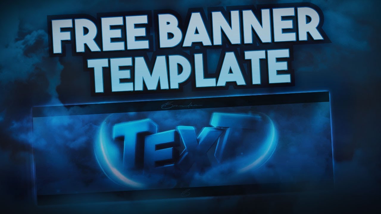 3D Banner Template (FREE DOWNLOAD) | (C4D + PS) - YouTube