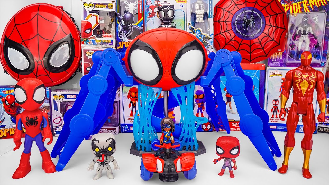 Marvel Spiderman Collection Unboxing Review | Web-Quarters Set | LEGO ...