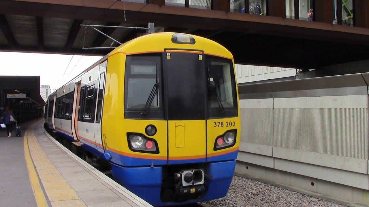 London Overground North London Line Hampstead Heath ⇒ Stratford - YouTube