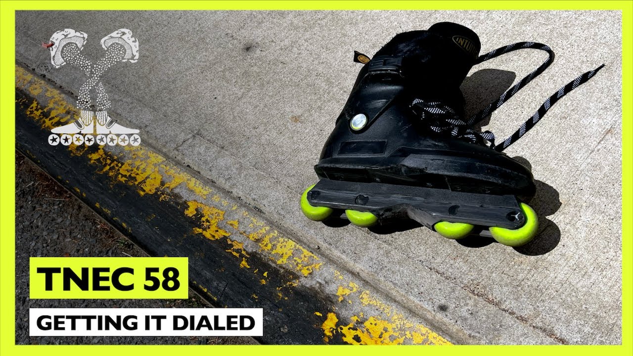 TNEC 58 Skate - Getting it dialed - YouTube