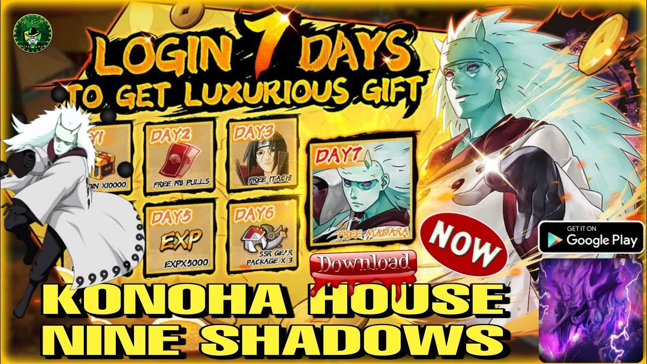 Konoha House: Nine Shadows Quick Gameplay 🎮 Naruto Idle RPG - android ...