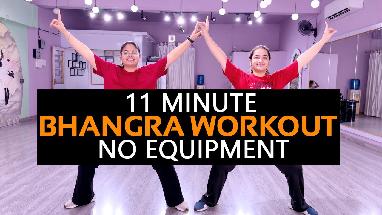 11 Minute Bhangra Mix - Dance Fitness | Calorie Burning Bhangra Workout ...