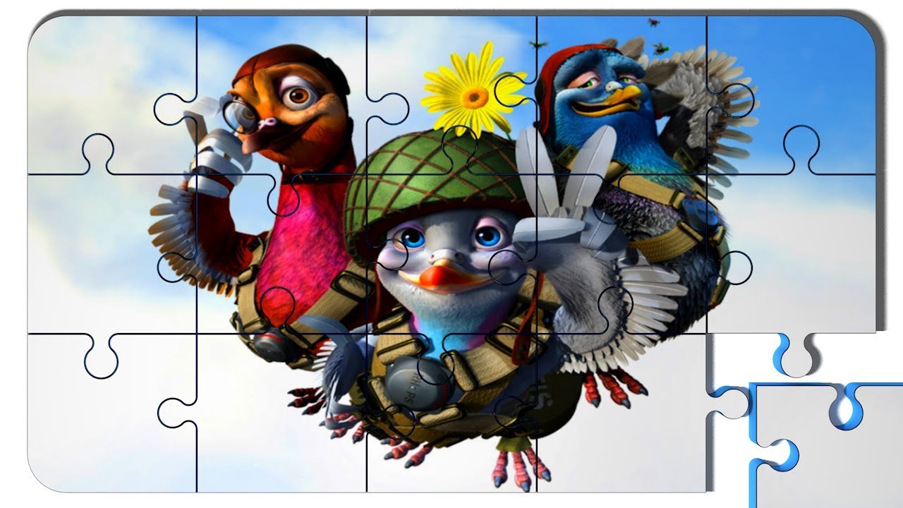 Puzzle Video For Kids Valiant. Puzzle cartoon with colored cars. - YouTube