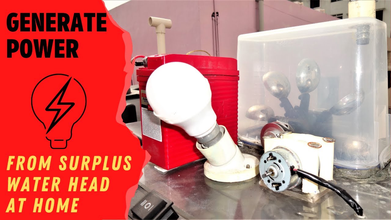 Water wheel generator diy at home 2021 | Pelton turbine | Free energy ...