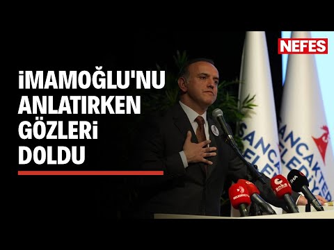 Sancaktepe Belediye Başkanı Alper Yeğin'in İmamoğlu'nu anlatırken gözleri doldu