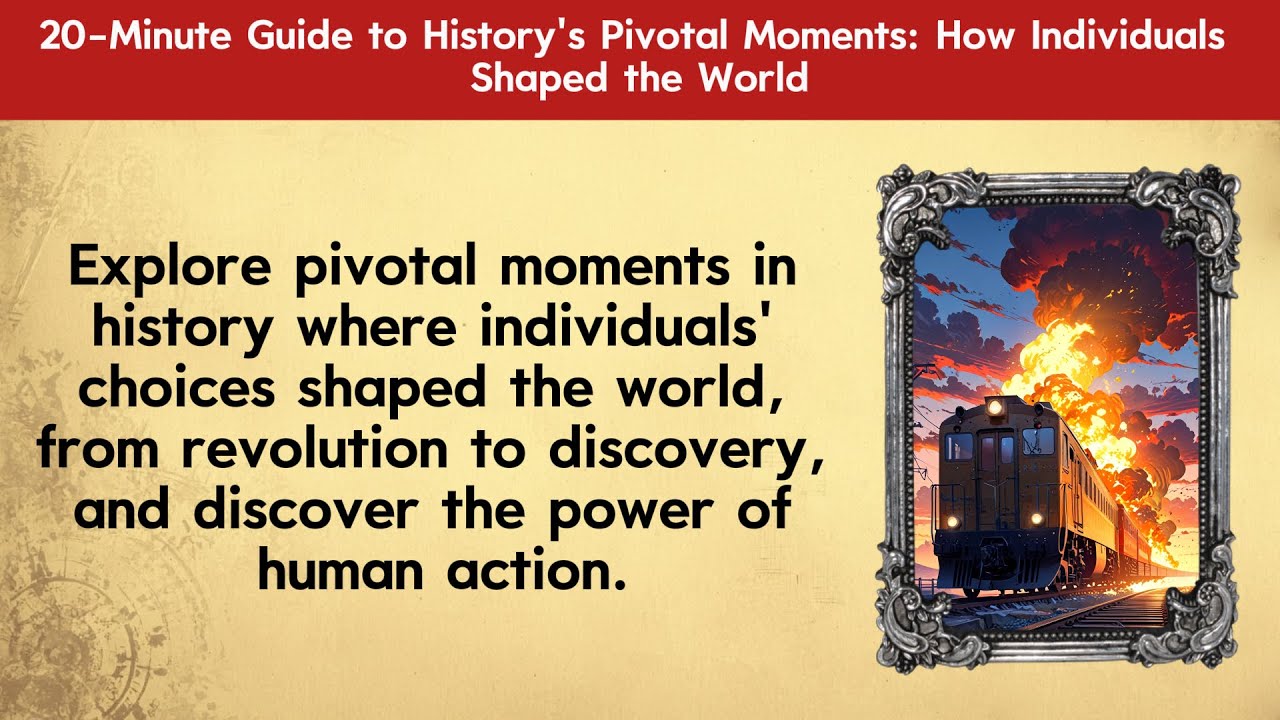 20-Minute Guide to History's Pivotal Moments: How Individuals Shaped ...