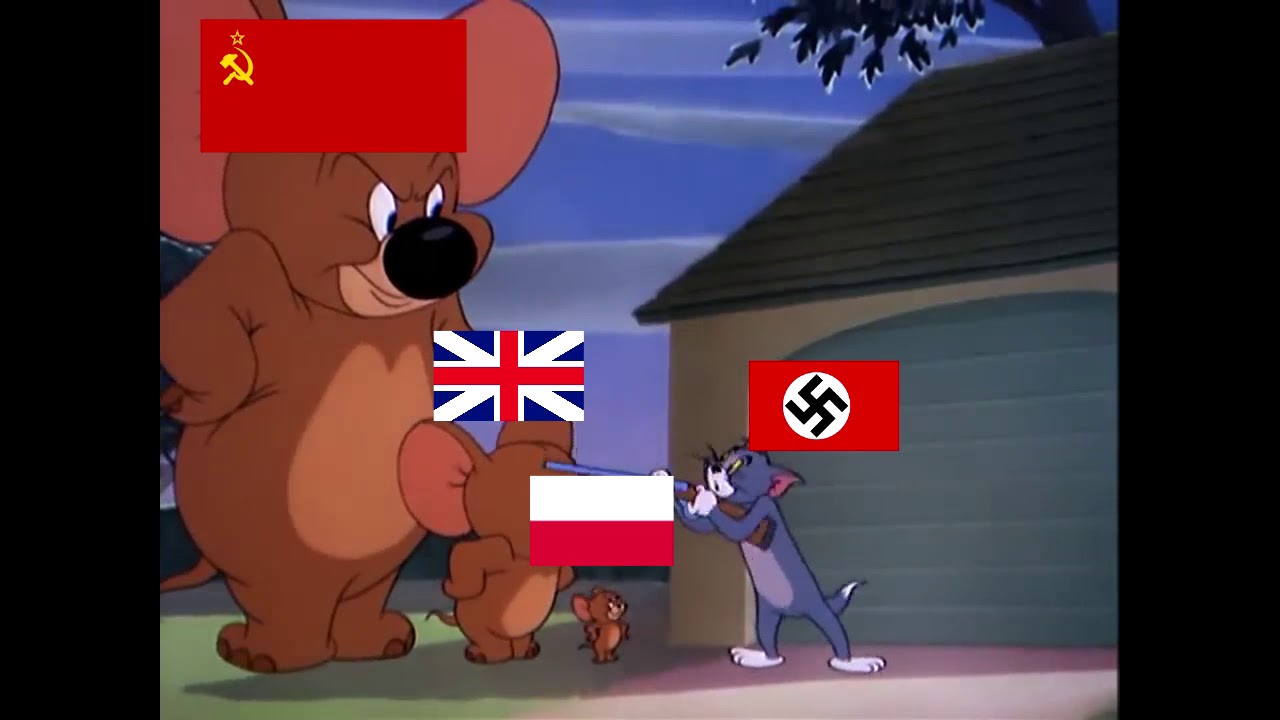 Tom and Jerry WW2 meme - YouTube