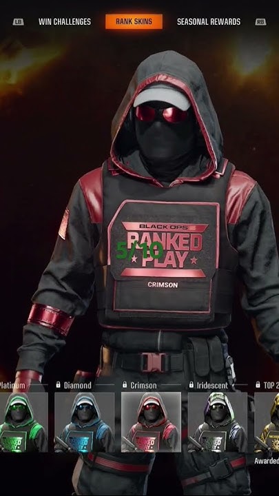 All BO6 Ranked play skins!! - YouTube