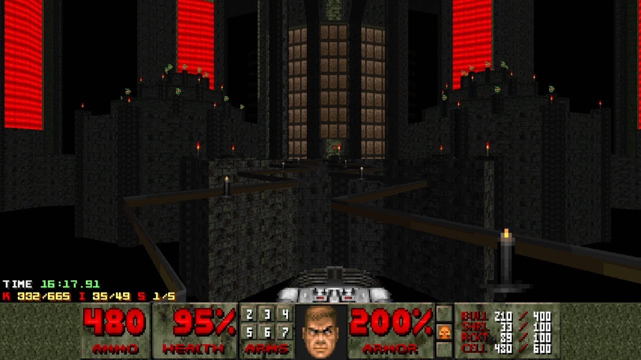Doom - Ultimate Doom "In Name Only" (E3M7: Limbo): UV-Max (Map Author ...