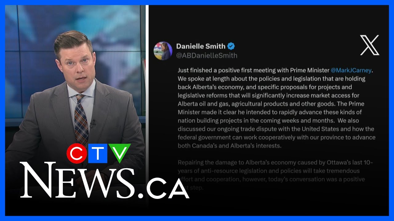 Smith says first meeting with Carney was a 'positive first step' - YouTube
