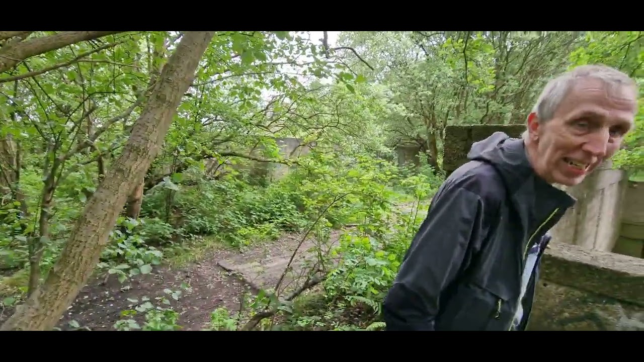 finding Partington station and under pass that went under the station ...