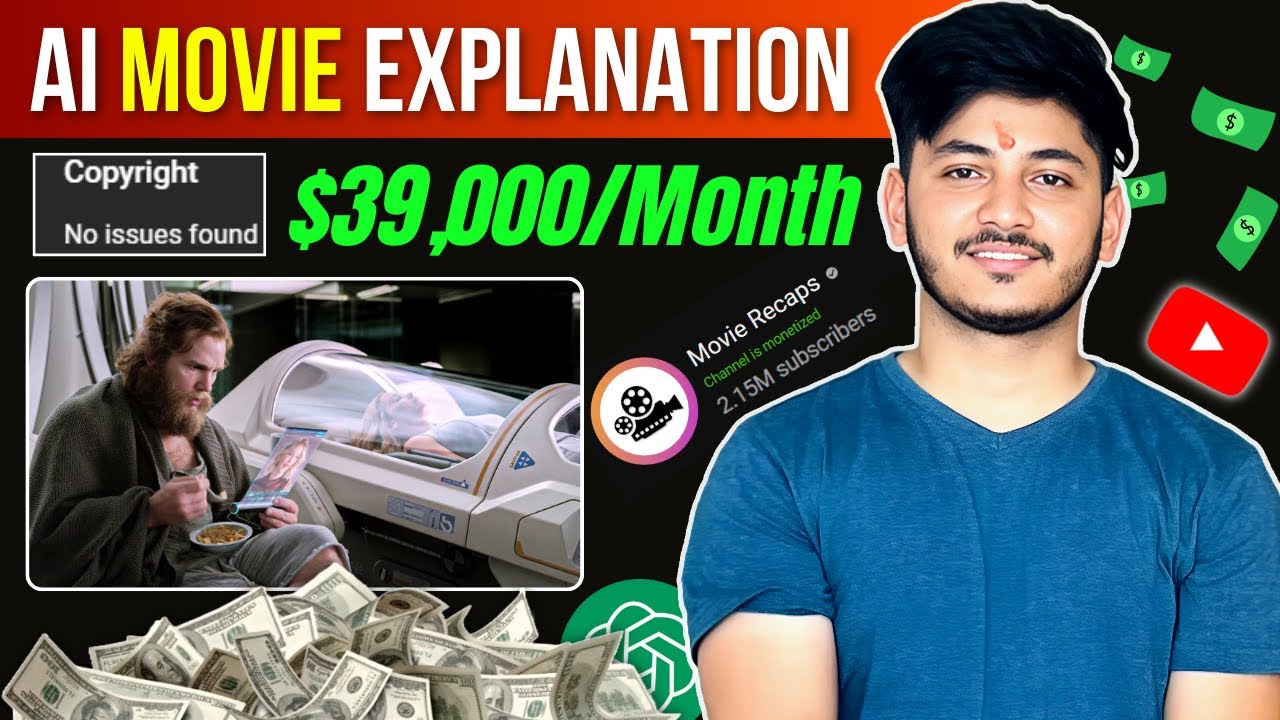 How to make Movie Explanation Video with AI | Movie Recap YouTube AI ...