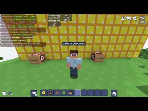 Cool Ghost Blocks with Codes! (Bloxd io) - YouTube