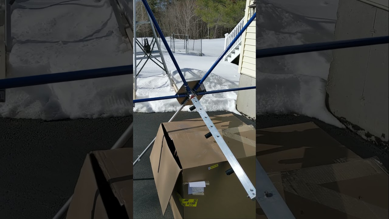 VHQ hex beam assembly video part two of two Also VHQhex, Hexbeam, Ham ...