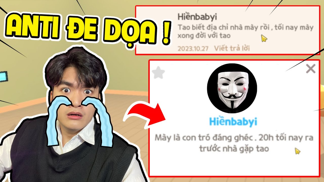 PLAY TOGETHER | BEDY BỊ ANTI ĐE DỌA TỚI TẬN NHÀ XỬ LÍ KHI ĐỌC TIN NHẮN ...