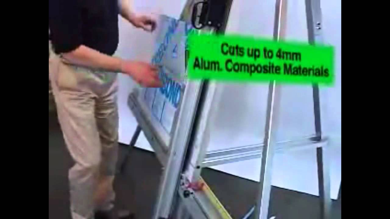 Fletcher Terry FSC Multi Material Cutter - YouTube