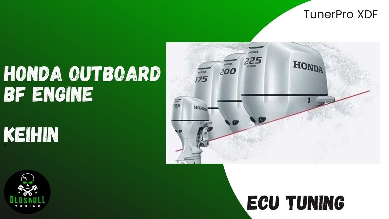 Honda marine engines ecu Keihin tuning with TunerPro xdf - YouTube