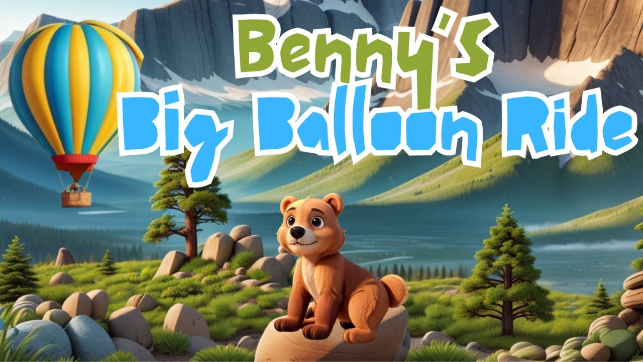 Benny's Big Balloon Ride | English Story for Children | Kuchi Kids ...