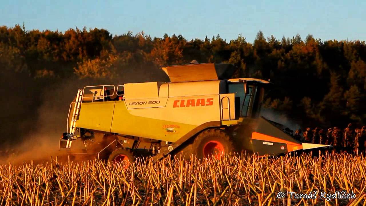 Claas Lexion 600 + SunMaster NAS 1276 & Steyr 9190 + Güstrower GTU 21 ...