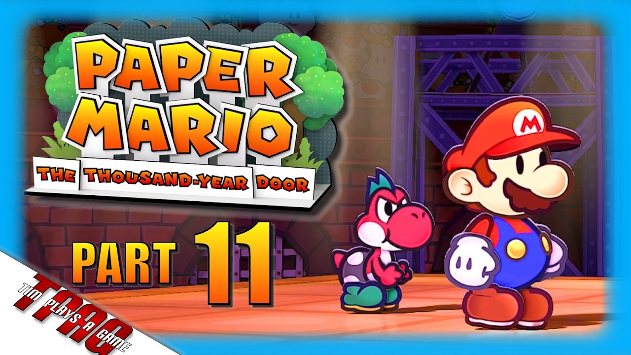 Baby Yoshi | Paper Mario TTYD (Part 11) | TPAG - YouTube