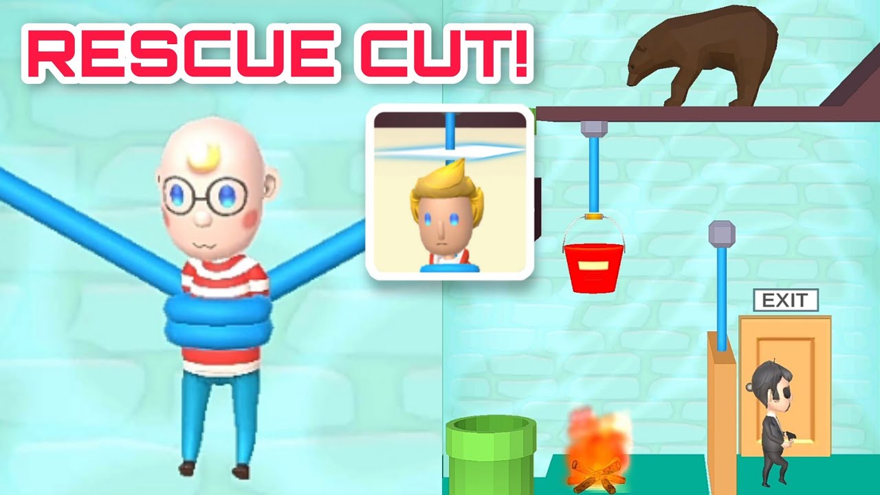 RESCUE CUT - Gameplay All Levels || Level 701 to 750 by Unlock Puzzles ...