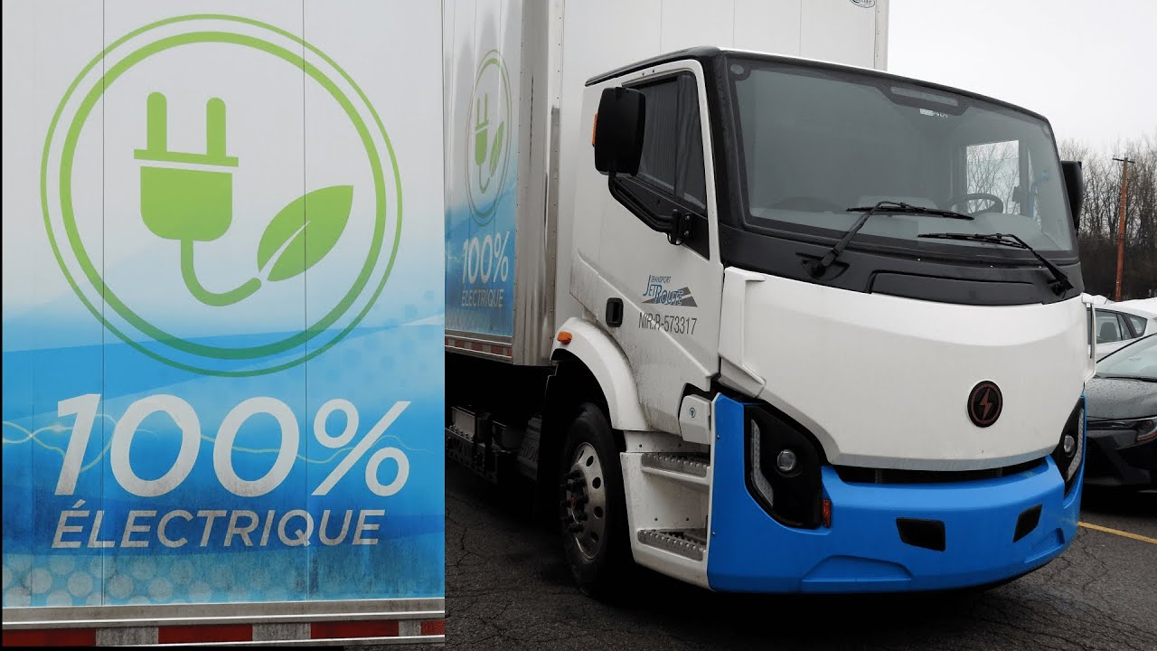 Lion6 Electric Truck Walkaround! Canada's First ELECTRIC Medium-Duty ...